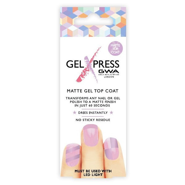 Gel X-Press Matte Top Coat | GWA London