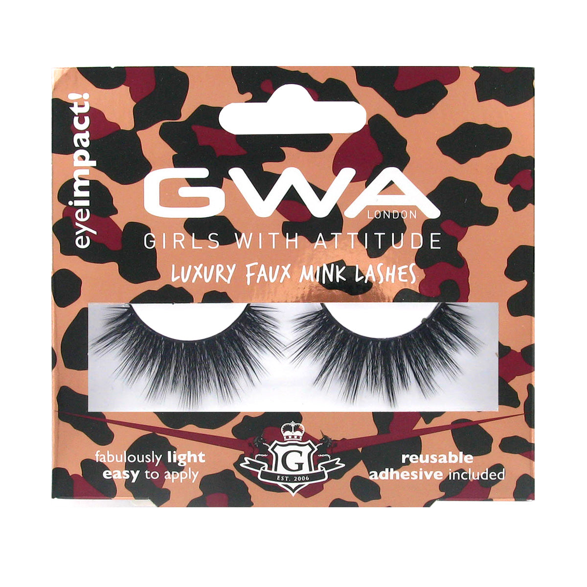 Focus | Luxury Faux Mink Lashes | GWA London