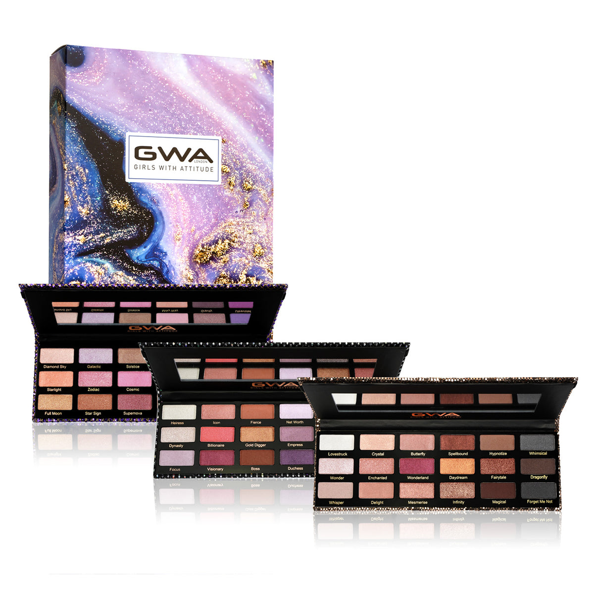 Magical Eyeshadow Gift Set | Pretty Makeup Set | GWA London